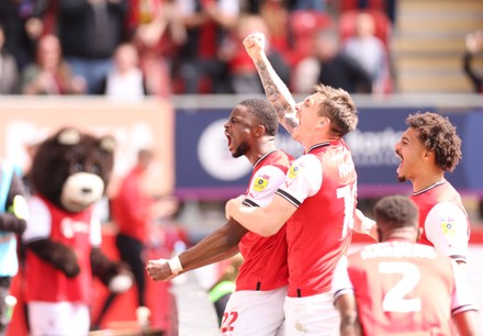 Hakeem Odoffin Rotherham United Scores Goal Editorial Stock Photo ...