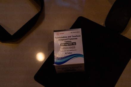 Bottle Prep Preexposure Prophylaxis Daily Hivprevention Editorial Stock ...