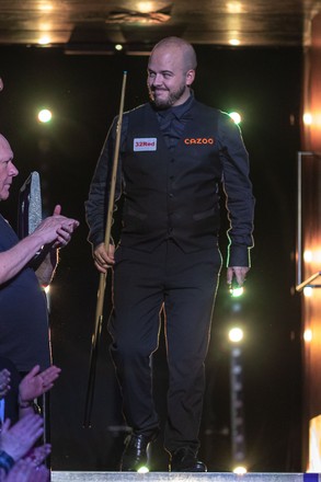 Luca Brecel Enters Arena Rapturous Applause Editorial Stock Photo ...