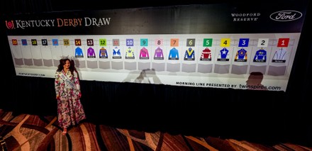 10 Horse Racing Kentucky Derby Post Position Draw, Louisville, USA - 01 ...