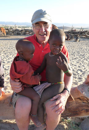 Larry Lamb Children Himba Tribe Editorial Stock Photo - Stock Image ...