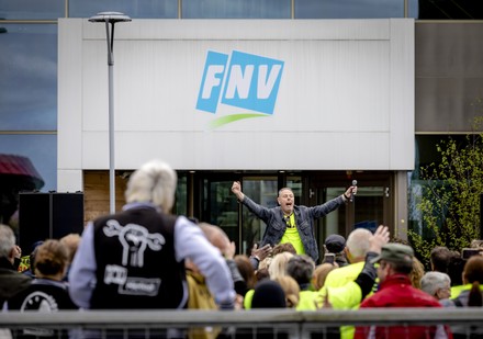 29 Employees of the Fnv Trade Union Strike Themselves, Utrecht ...