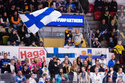 Finlands Heel During Saturdays International Ice Editorial Stock Photo ...