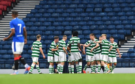 Archie Stevens Rangers Celebrates Scoring Goal Editorial Stock Photo ...