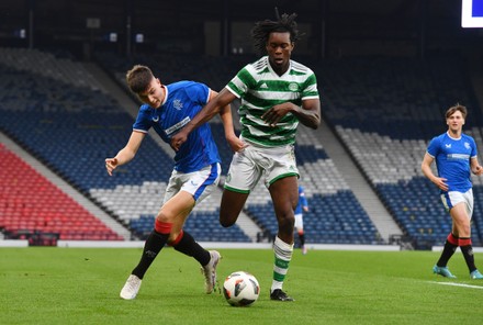 Lenny Agbaire Celtic Zander Hutton Rangers Editorial Stock Photo ...