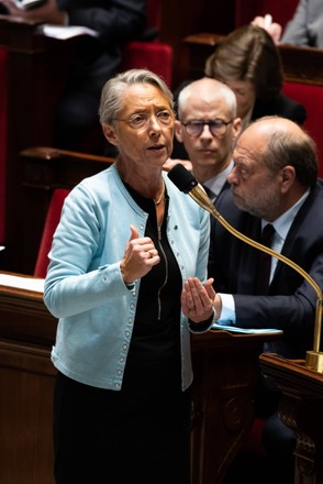 Elisabeth Borne French Prime Minister Franck Editorial Stock Photo ...