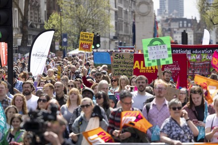9,000 March with flags Stock Pictures, Editorial Images and Stock ...