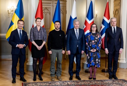 Lr Swedish Prime Minister Ulf Kristersson Editorial Stock Photo - Stock Image | Shutterstock