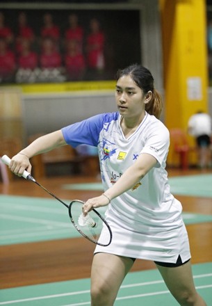 Myanmar Badminton Player Hein Htut Action Editorial Stock Photo - Stock Image | Shutterstock