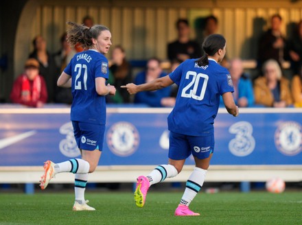 Niamh Charles Chelsea Women Celebrates Equalising Editorial Stock Photo ...