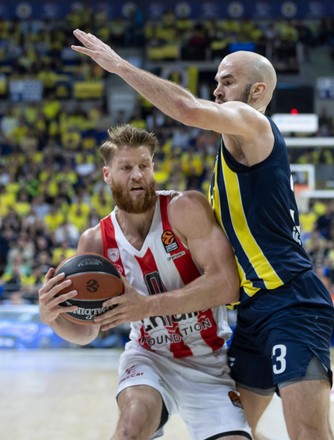 Nick Calathes R Fenerbahce Action Against Editorial Stock Photo - Stock ...