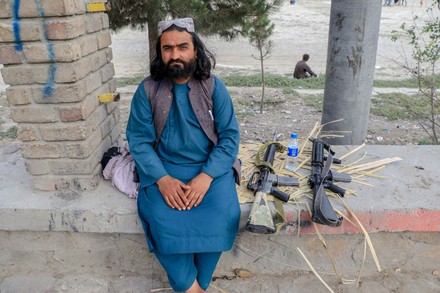 Member Taliban Guards People Participate Leisure Editorial Stock Photo ...