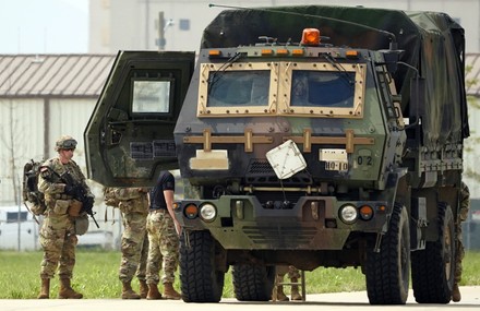 Us Soldiers Participate Multiple Integrated Laser Editorial Stock Photo ...