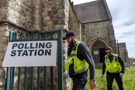 Community Safety Officers Seen Leaving Polling Editorial Stock Photo ...