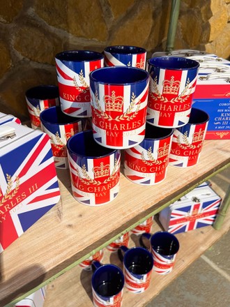 __COUNT__ Coronation merch, Sandringham, UK - 02 May 2023 Stock ...