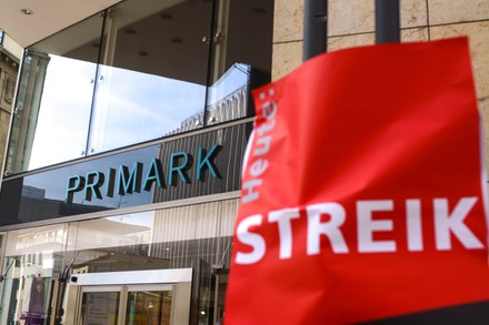 Signs Strike Seen Front Primark Clothing Editorial Stock Photo - Stock ...