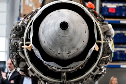 Cf3410e Turbofan Engine Mtu Maintenance Plant Editorial Stock Photo ...