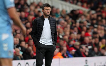 Boro Manager Michael Carrick Looks On Editorial Stock Photo - Stock ...