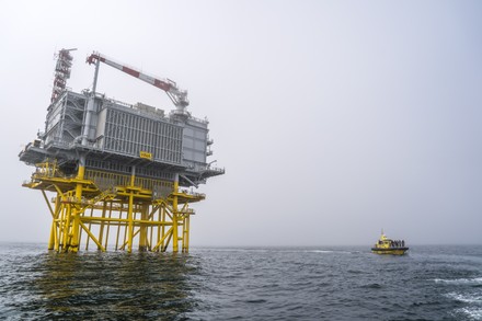 North Sea Substation Socket Offshore Wind Editorial Stock Photo - Stock ...