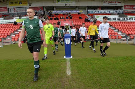 Teams Walk Out Mens Efl Cefa Editorial Stock Photo - Stock Image ...
