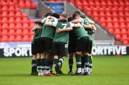 Teams Walk Out Mens Efl Cefa Editorial Stock Photo - Stock Image ...