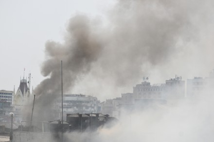 Terrible Fire Incident Took Place Near Editorial Stock Photo - Stock ...