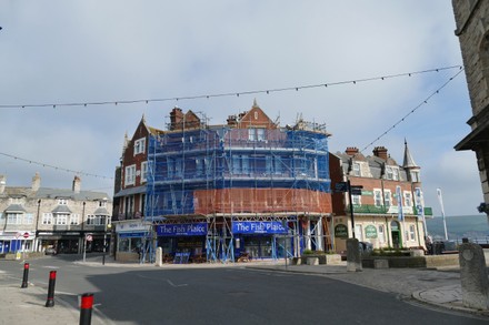 Amusement Arcades Along Seafront Swanage On Editorial Stock Photo ...