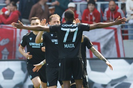 Clubs Clinton Mata Celebrates After Scoring Editorial Stock Photo ...