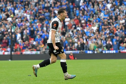 Notts County Ruben Rodrigues Celebrates His Editorial Stock Photo ...