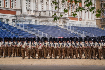 Members Scots Irish Welsh Guards Regiments Editorial Stock Photo ...
