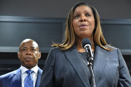 Attorney General Letitia James Right Speaks Editorial Stock Photo ...