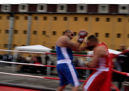 Prisoners Boxing Ring During National Boxing Editorial Stock Photo ...