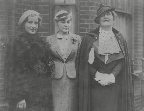 Mrs John Casson Miss Anne Casson Editorial Stock Photo - Stock Image ...