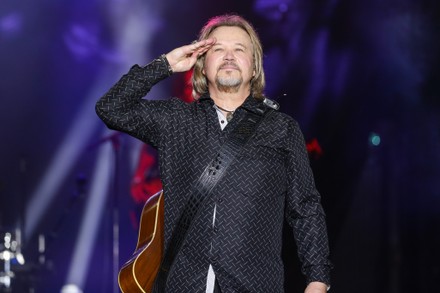Shenandoah Lead Singer Marty Raybon Performs Editorial Stock Photo ...