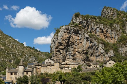 Le Rozier Gorge Du Tarn Parc Editorial Stock Photo - Stock Image ...