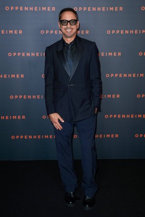 Robert Downey Jr Attending Oppenheimer Premiere Editorial Stock Photo ...