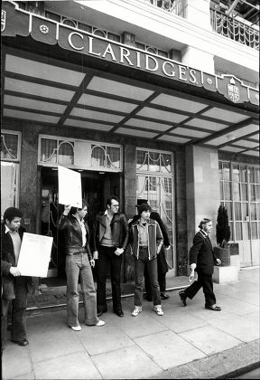 Hotel Staff Picket Front Door Claridges Editorial Stock Photo - Stock ...