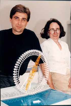 This How Magnificent Millennium Wheel Will Editorial Stock Photo ...