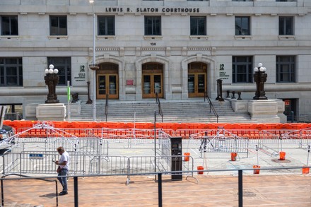 Lewis R Slaton Courthouse Where Former Editorial Stock Photo - Stock ...