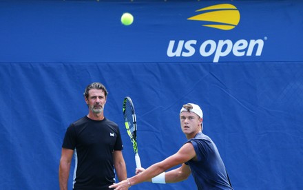 Holger Rune Practices Patrick Mouratoglou Editorial Stock Photo - Stock Image | Shutterstock