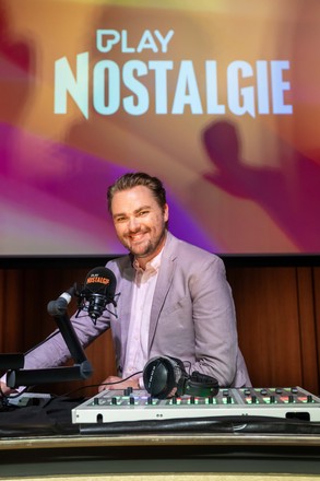 Nostalgie Radio Presenter Bart De Raes Editorial Stock Photo - Stock ...