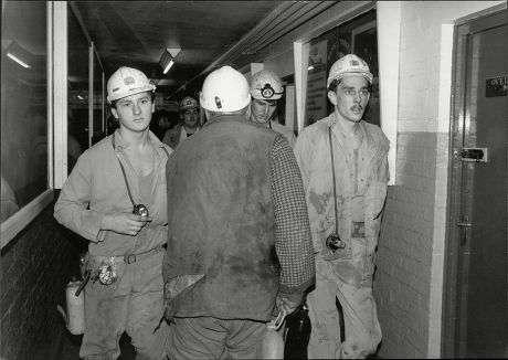 Miners Strike 1984 Miners Return Work Editorial Stock Photo - Stock ...