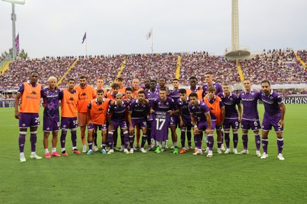 Acf Fiorentina Players Pose Team Photo Editorial Stock Photo - Stock ...