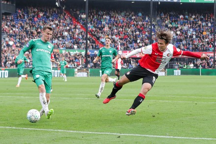 Ayase Ueda Feyenoord Rotterdam Action During Editorial Stock Photo ...