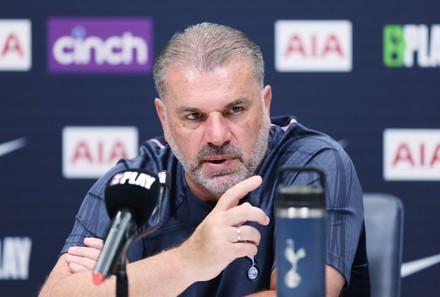 Ange Postecoglou Head Coach Tottenham Hotspur Editorial Stock Photo ...