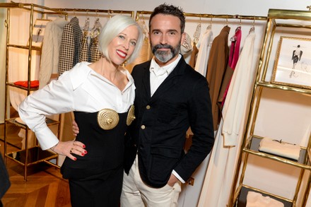 Julie Gilhart Adam Selman Daniel Roseberry Editorial Stock Photo ...