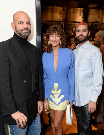 Julie Gilhart Adam Selman Daniel Roseberry Editorial Stock Photo ...