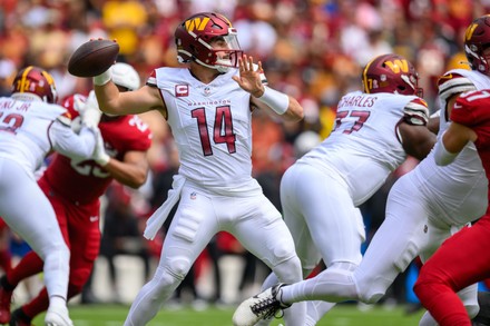 Th Washington Commanders Quarterback Sam Howell Editorial Stock Photo ...