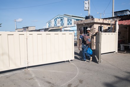 Military Personnel Guard Border Haiti Dajabon Editorial Stock Photo ...