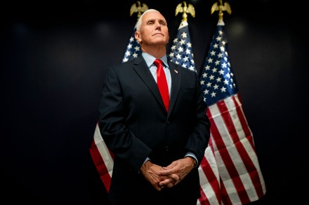 Former Vice President 2024 Republican Presidential Editorial Stock ...